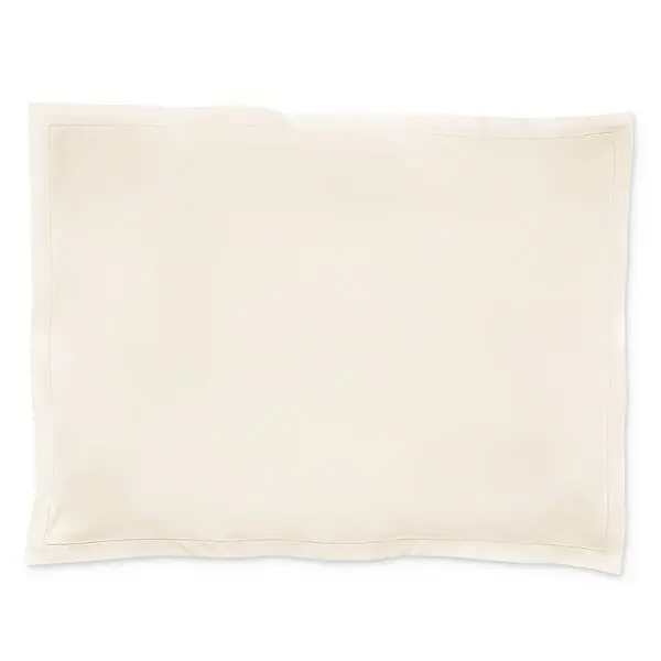 MATOUK Luca Satin Stitch King Sham - Ivory