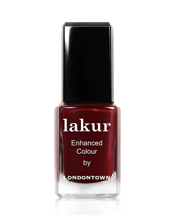 LONDONTOWN Lakur Enhanced Color Nail Polish - Lady Luck (deep Maroon)