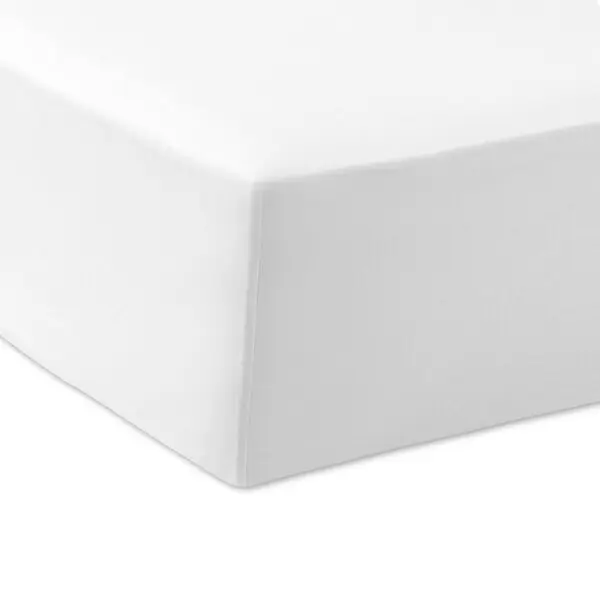 ANNE DE SOLENE Louvre Fitted Sheet, King - Blanc