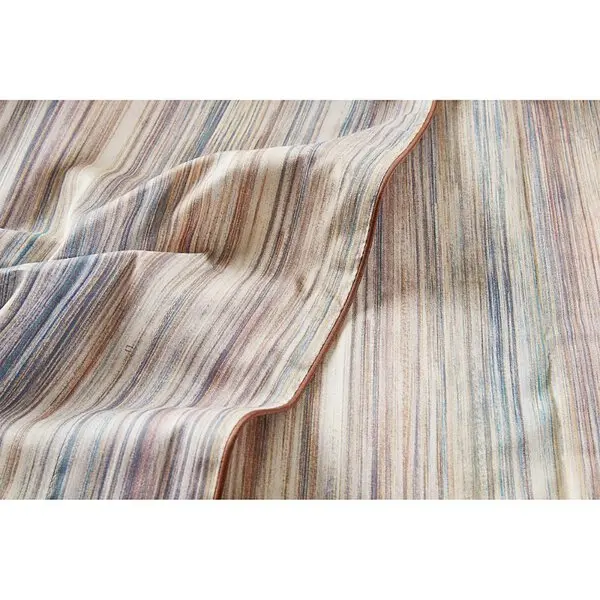 ANNE DE SOLENE Fil A Fil Fitted Sheet, Queen - Multicolor
