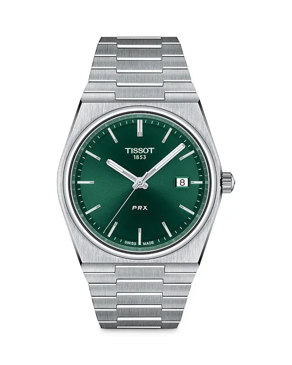 TISSOT Prx Watch 40mm - Green/silver