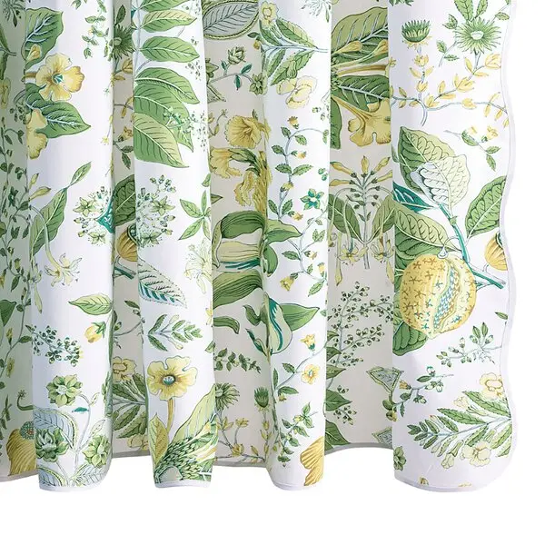 MATOUK Pomegranate Shower Curtain - Citrus