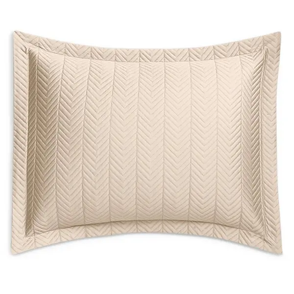 MATOUK Netto Quilted Boudoir Sham - Dune