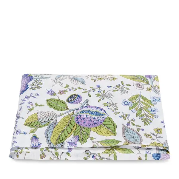 MATOUK Schumacher Pomegranate Fitted Sheet, California King - Lilac