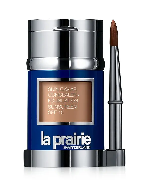 La Prairie Skin Caviar Concealer Foundation Spf 15 - Nc Soleil Peche (dark With Neutral/cool