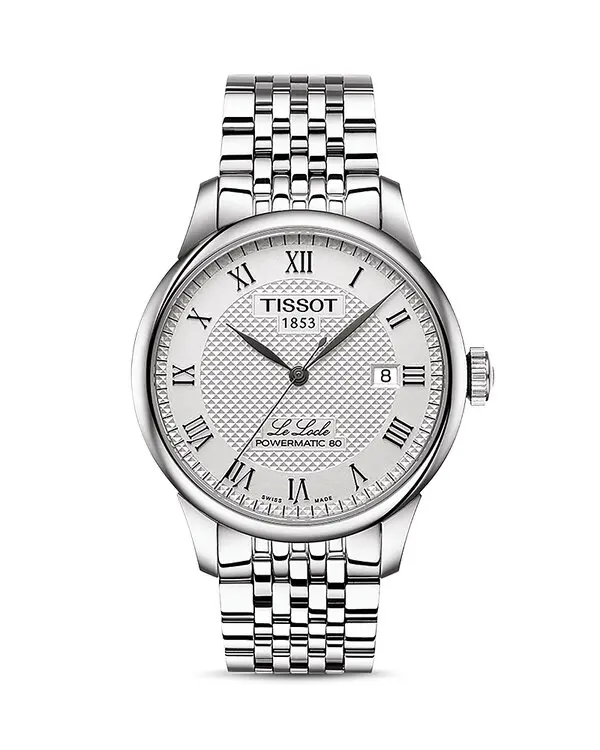 TISSOT Le Locle 39.3mm Watch - Silver