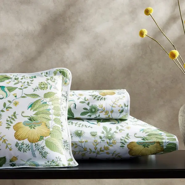 MATOUK Schumacher Pomegranate Pillowcase, Pair - Citrus