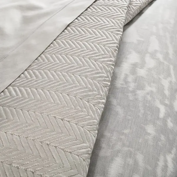 MATOUK Schumacher Serengeti Standard Sham - Silver