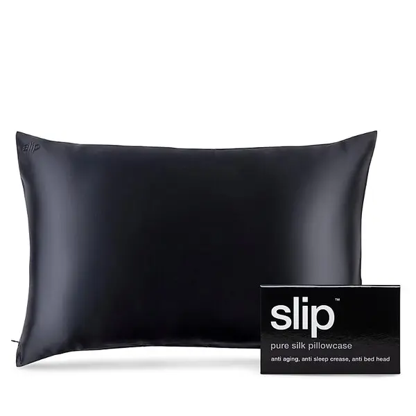 Slip Pure Silk Pillowcase - Black