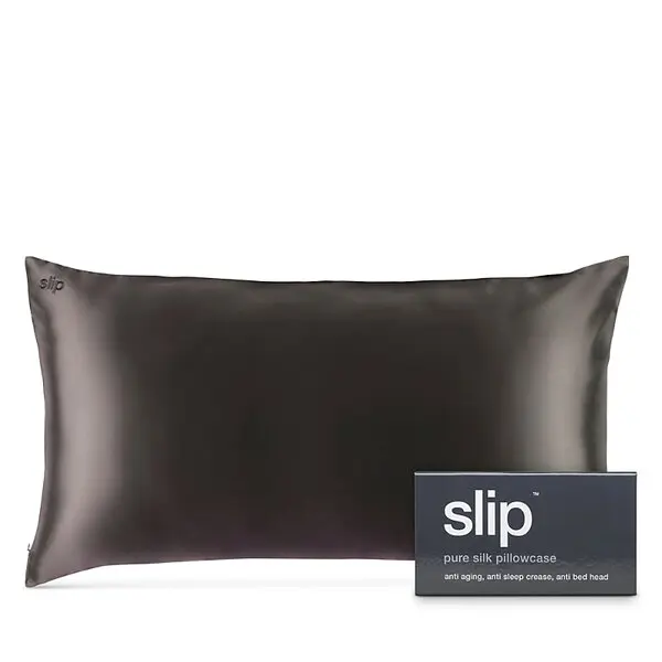 Slip Pure Silk Pillowcase - Charcoal
