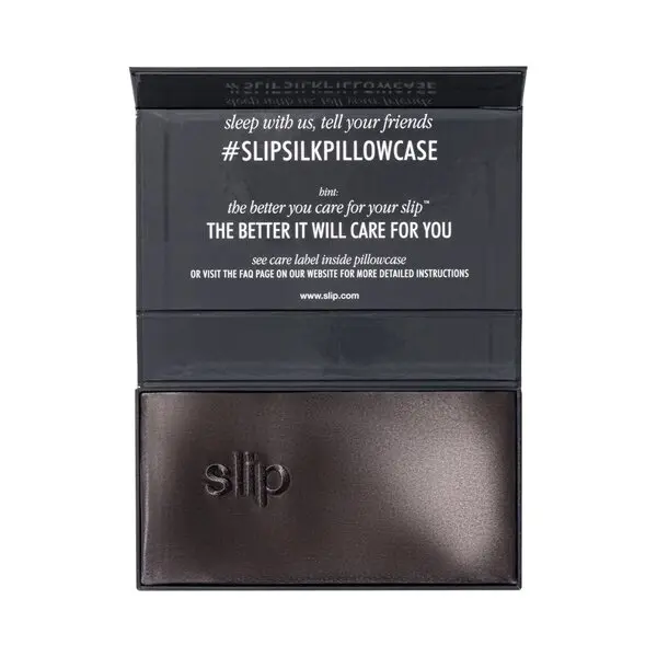 Slip Pure Silk Pillowcase - Charcoal