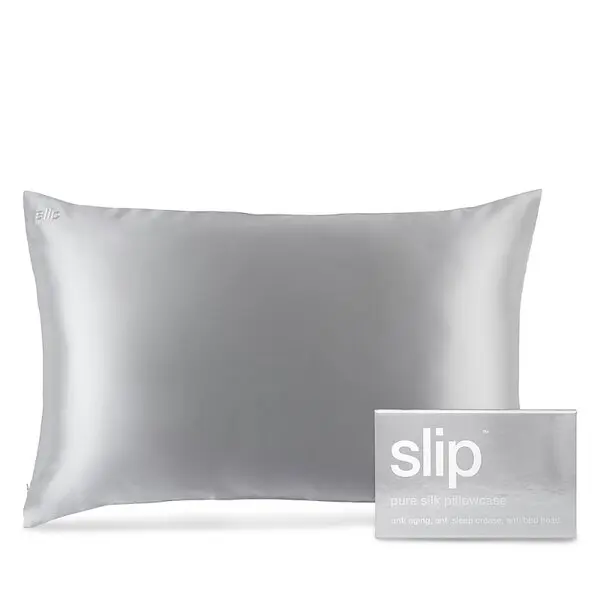 Slip Pure Silk Pillowcase - Silver