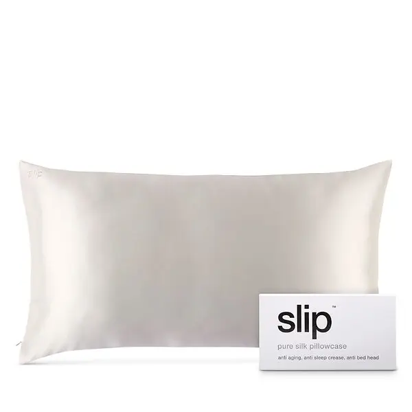 Slip For Beauty Sleep Pure Silk Pillowcase - White