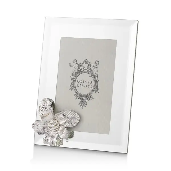 OLIVIA RIEGEL Botanica Frame, 4 X 6 - Silver