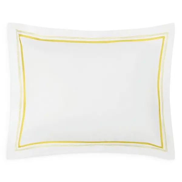 MATOUK Essex Boudoir Sham - Lemon