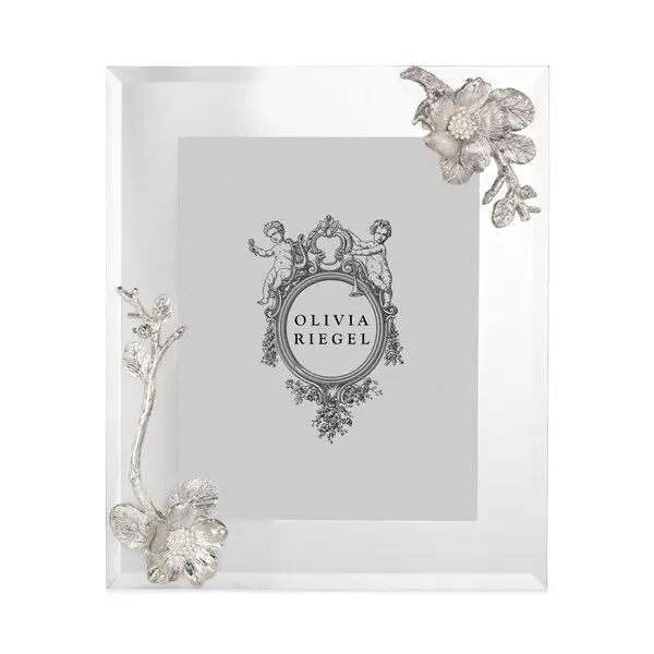OLIVIA RIEGEL Botanica Frame, 8 X 10 - Silver