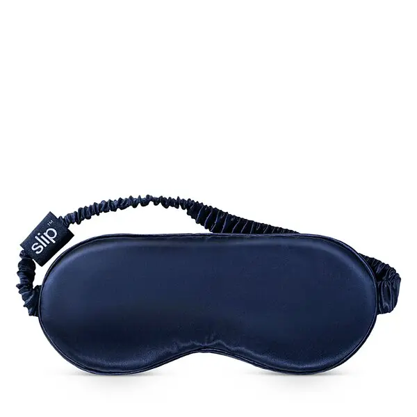 Slip For Beauty Sleep Pure Silk Sleep Mask - Navy Blue