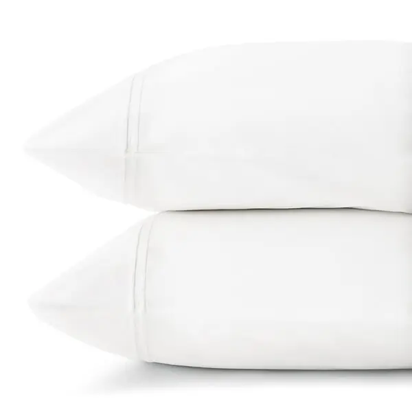 MATOUK Essex King Pillowcase, Pair - White