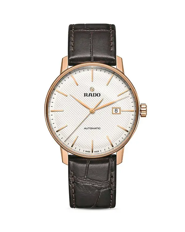 RADO Centrix 41mm Strap Watch - White/dark Brown