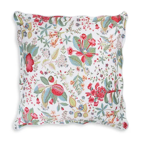 MATOUK Schumacher Pomegranate Euro Sham - Pink Coral
