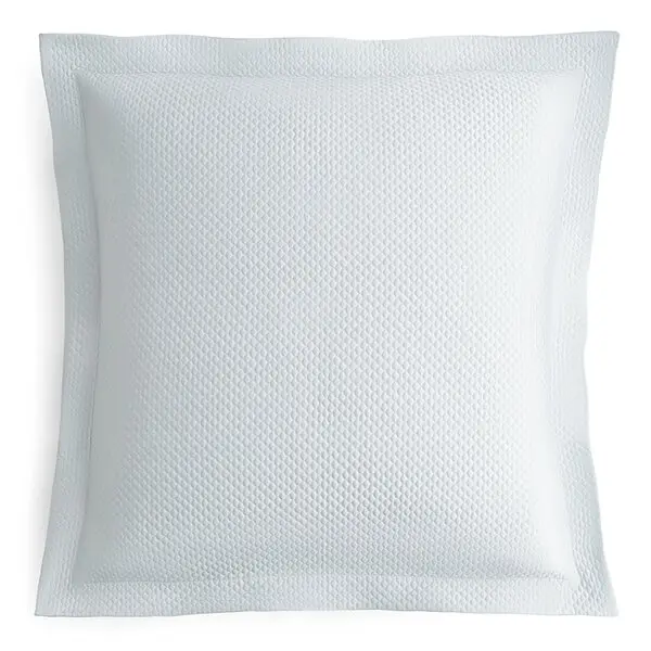 MATOUK Alba Quilted Euro Sham - Bone