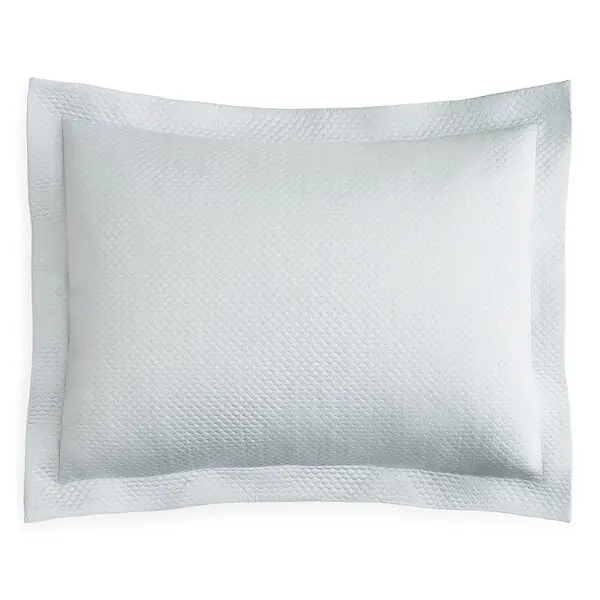 MATOUK Alba Quilted Standard Sham - Pool