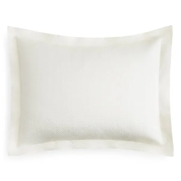 MATOUK Alba Quilted Standard Sham - Sable