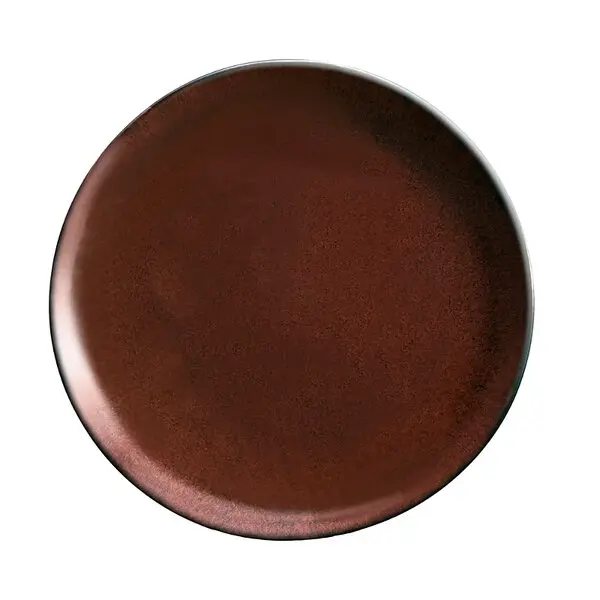 L'Objet Terra Dessert Plate - Dark Red