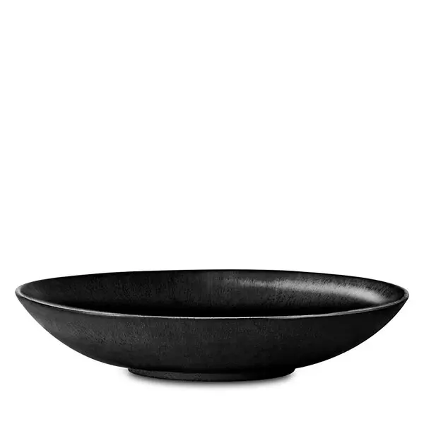 L'Objet Terra Soup Plate - Black