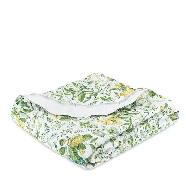 MATOUK Schumacher Pomegranate Quilt, Full/queen - Citrus