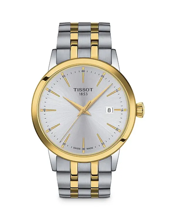 TISSOT Classic Dream 42mm Watch - Silver/gold