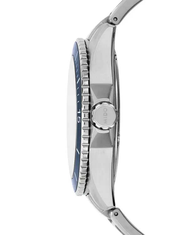 MIDO Multifort 42mm Watch - Blue/silver