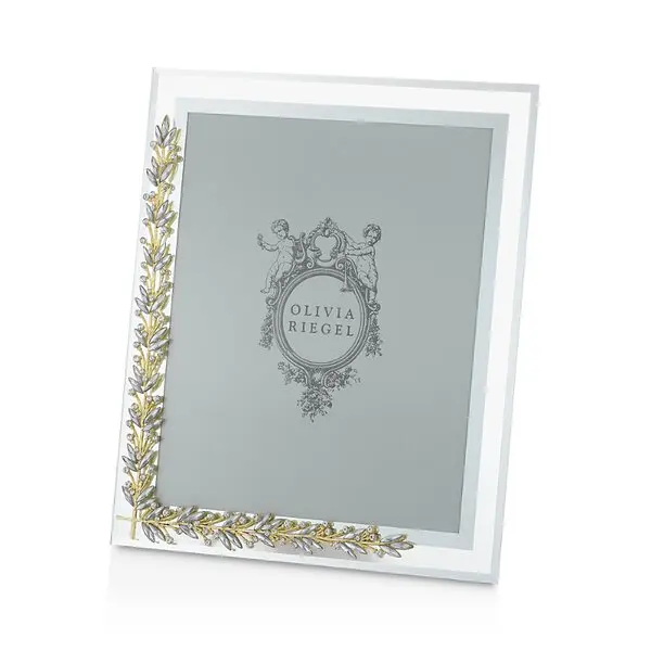 OLIVIA RIEGEL Laurel 8 X 10 Frame - Silver & Gold