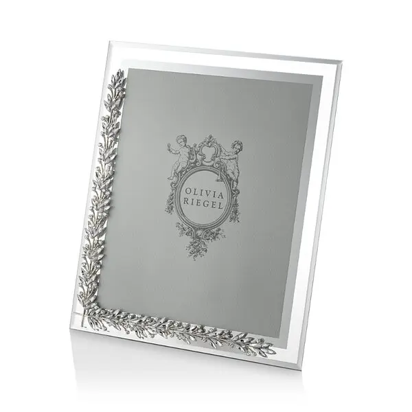 OLIVIA RIEGEL Laurel 8 X 10 Frame - Silver
