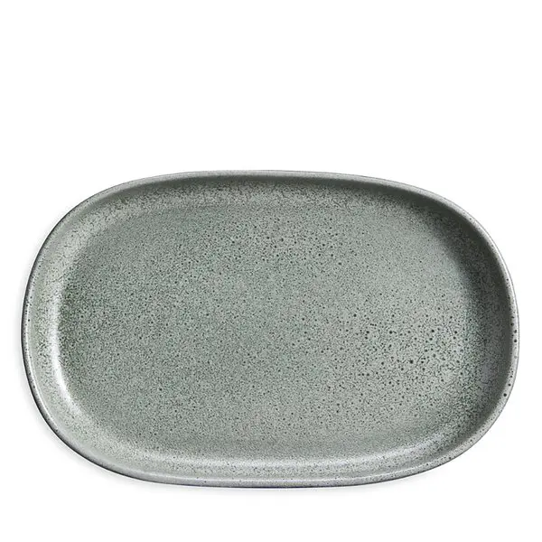 L'Objet Terra Oval Platter, Small - Seafoam