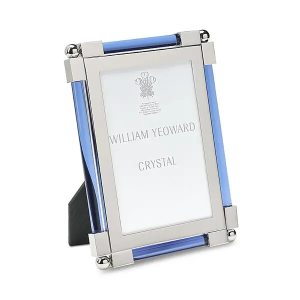 WILLIAM YEOWARD CRYSTAL New Classic Frame, 4 X 6 - Blue
