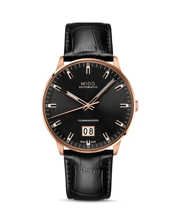 MIDO Commander 42mm Watch - Black