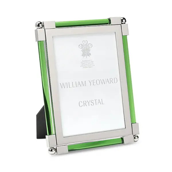 WILLIAM YEOWARD CRYSTAL New Classic Frame, 5 X 7 - Green