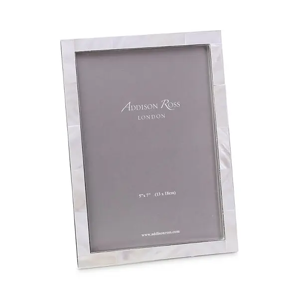 ADDISON ROSS Mother Of Pearl 5 X 7 Picture Frame - White