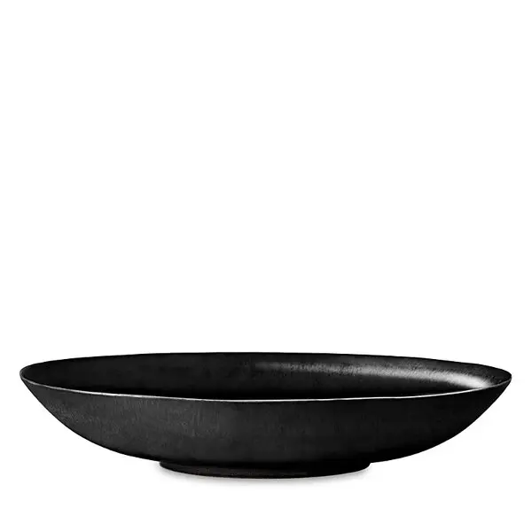 L'Objet Terra Coupe Bowl, Large - Black