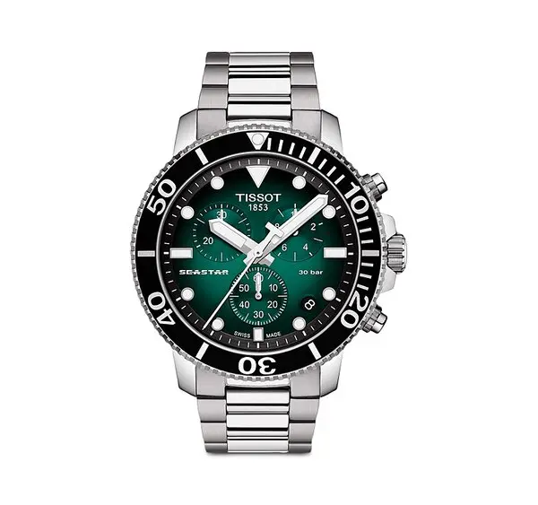 TISSOT Seastar 1000 Chronograph 45.5mm - Green Gradient