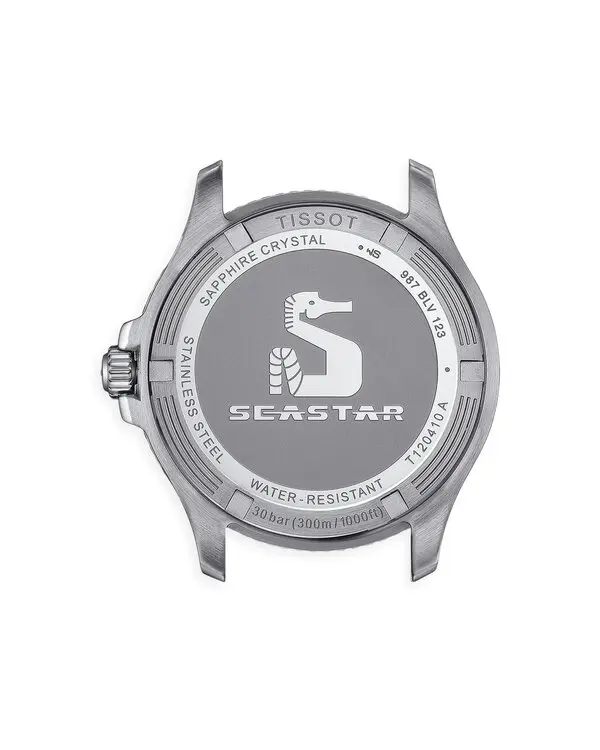 TISSOT Seastar 1000 Watch - Black/silver