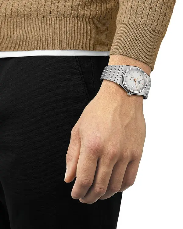 TISSOT Prx Analog Watch - Silver