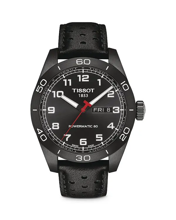 TISSOT Prs 516 42mm Watch - Black/black