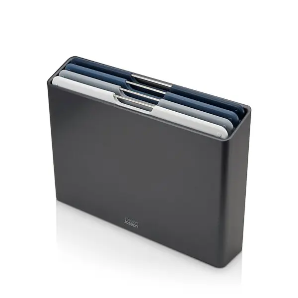 JOSEPH JOSEPH Folio Chopping Boards, 4-piece Set - Black/multi