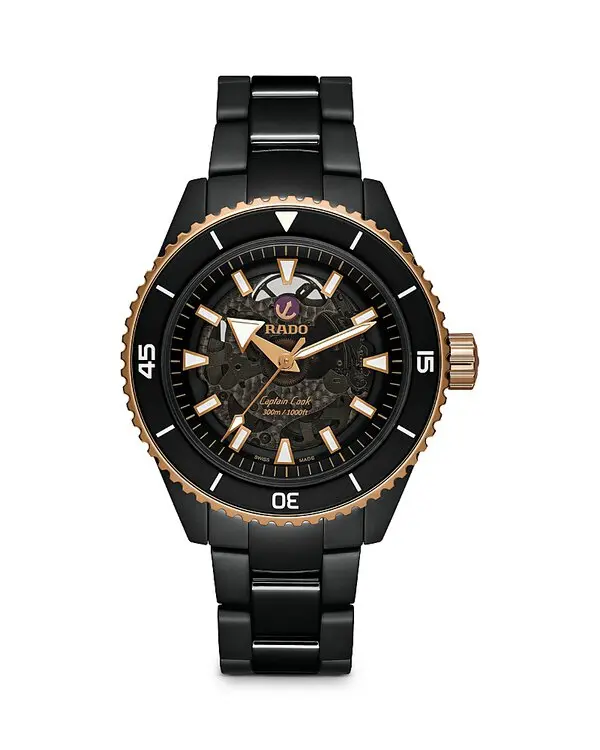 RADO Captain Cook 43mm Watch - Black