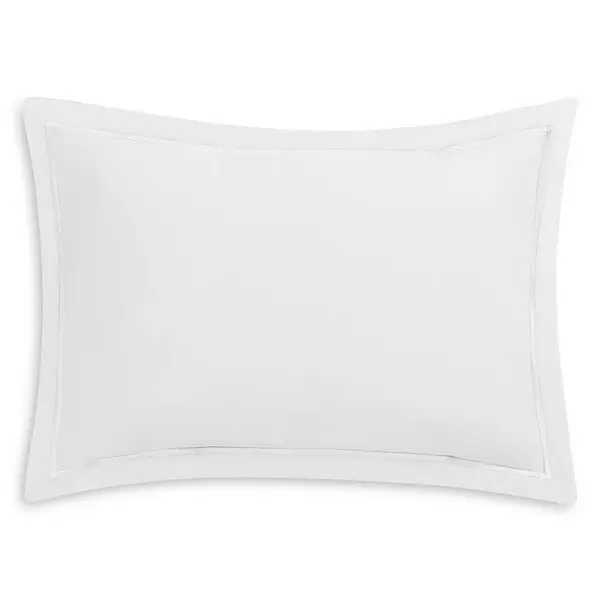 MATOUK Bergamo Boudoir Sham - White