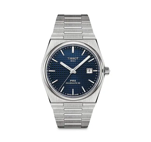 TISSOT Prx Powermatic 80 40mm Watch - Blue/silver