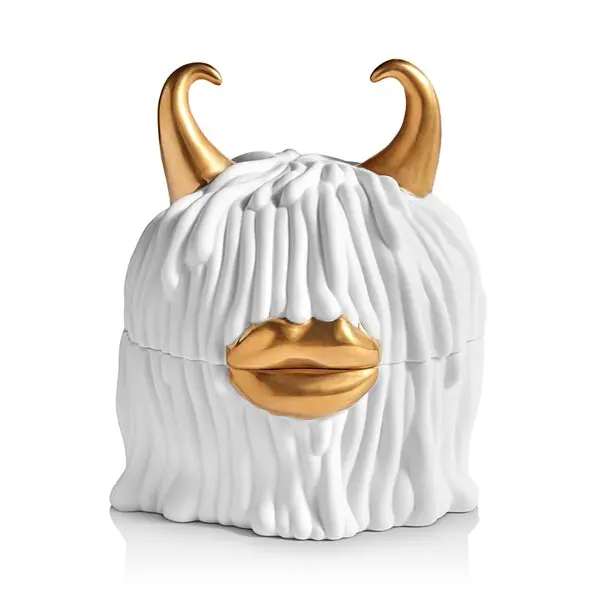 L'Objet Haas Lynda Box & 4 Mini Plates Limited Edition Of 500 - White