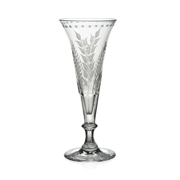 WILLIAM YEOWARD CRYSTAL Fern Champagne Flute - Crystal